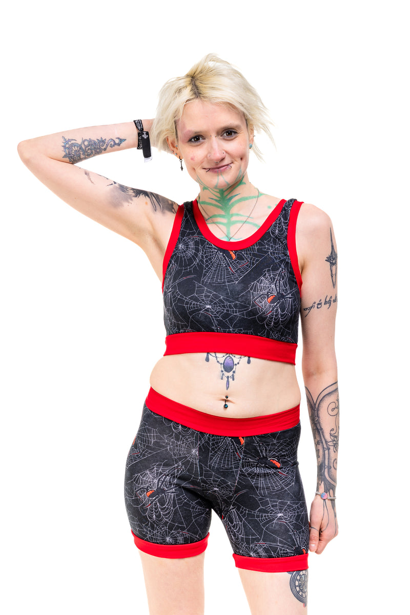 Black Widow Boxers | Gothic Spiderweb Underwear | Pouchless | Wilde ...